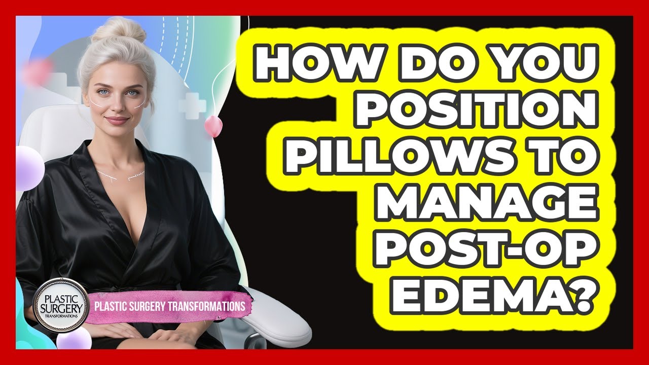 How Do You Position Pillows To Manage Post-Op Edema? - YouTube