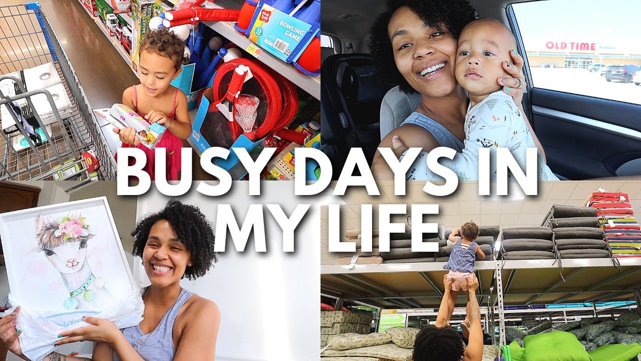 BUSY MOM DAY IN THE LIFE: house upgrading, running errands, and ...