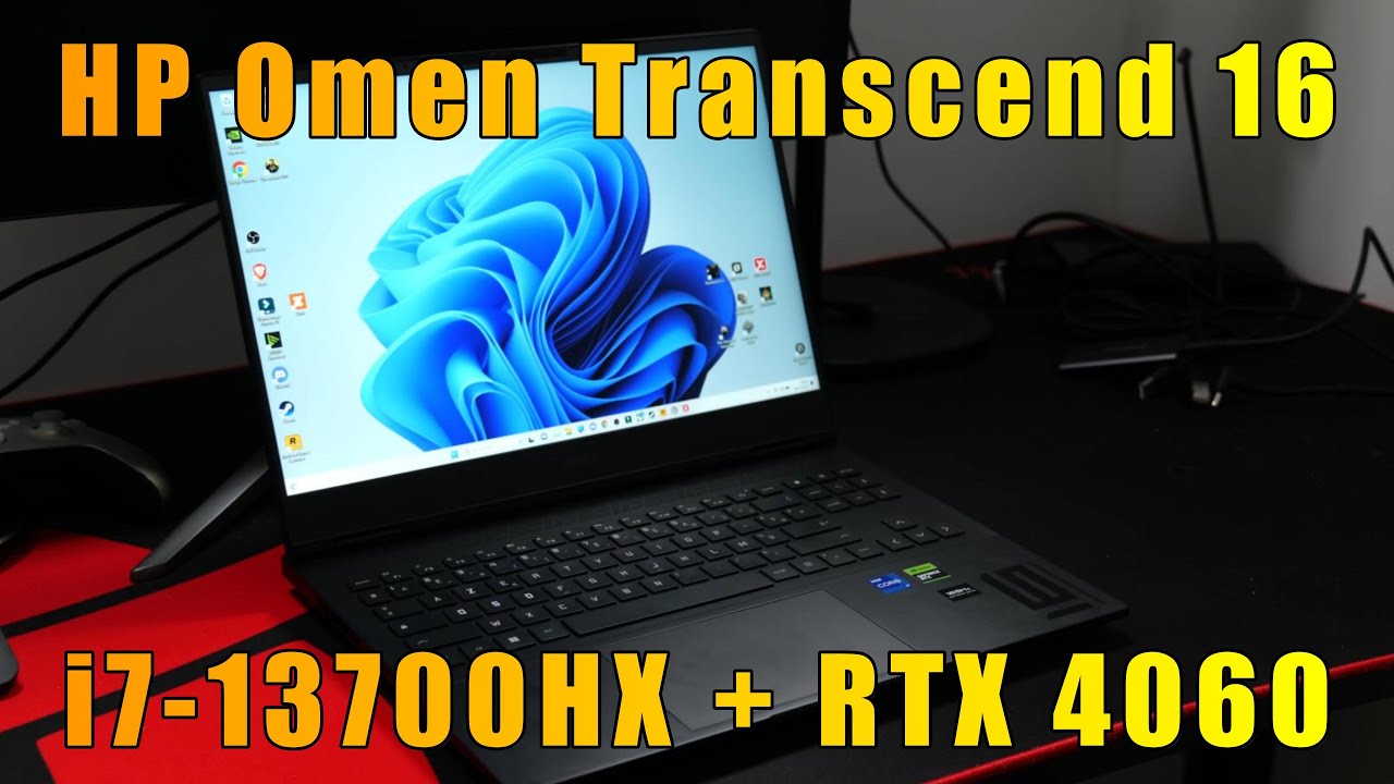 Hp Omen Transcend 16 : une belle machine pour 1300€ ! [Première ...