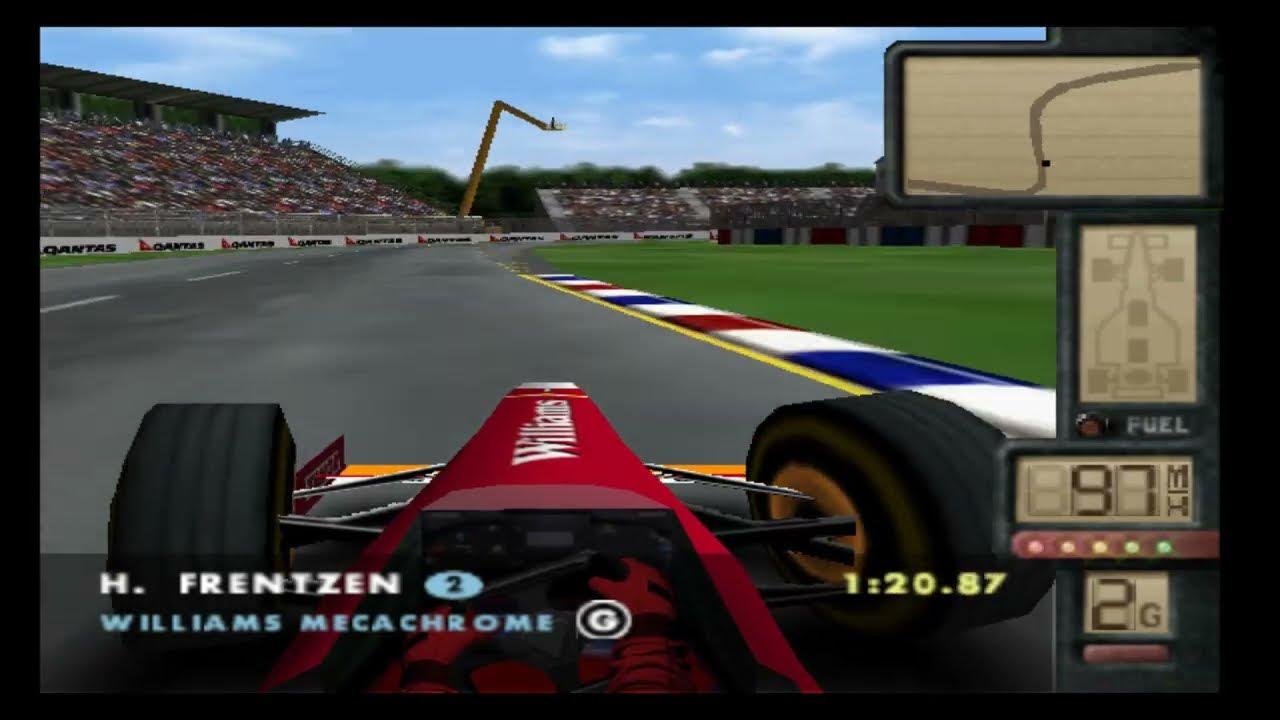 F-1 World Grand Prix II [N64] | Williams Racing | Vuelta al GP de Australia - YouTube