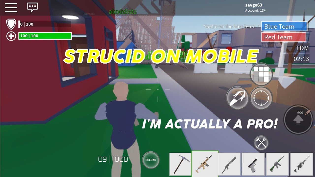 I PLAYED STRUCID FORNITE ON MOBILE (ACTUALLY A PRO - YouTube