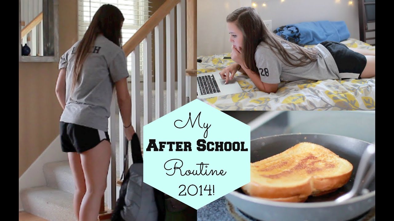 My After School Routine 2014! - YouTube