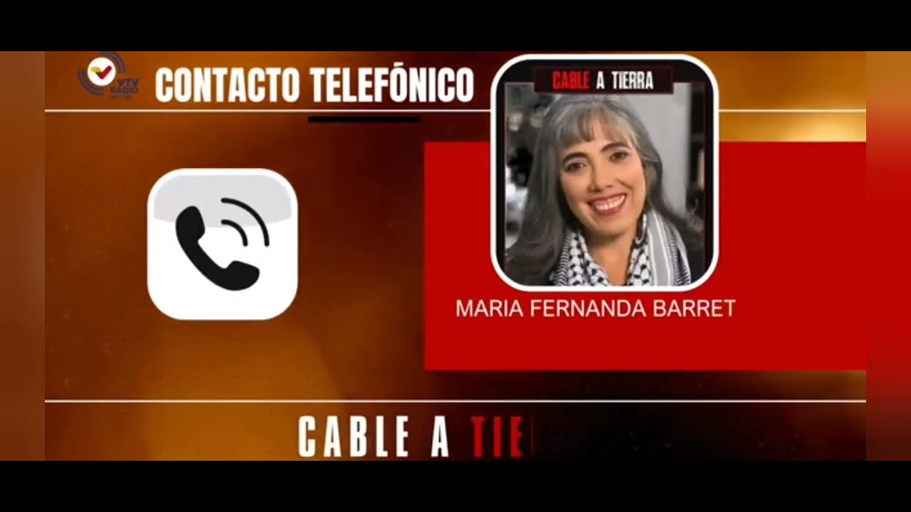 María Fernanda Barreto en el programa "Cable a Tierra" - YouTube