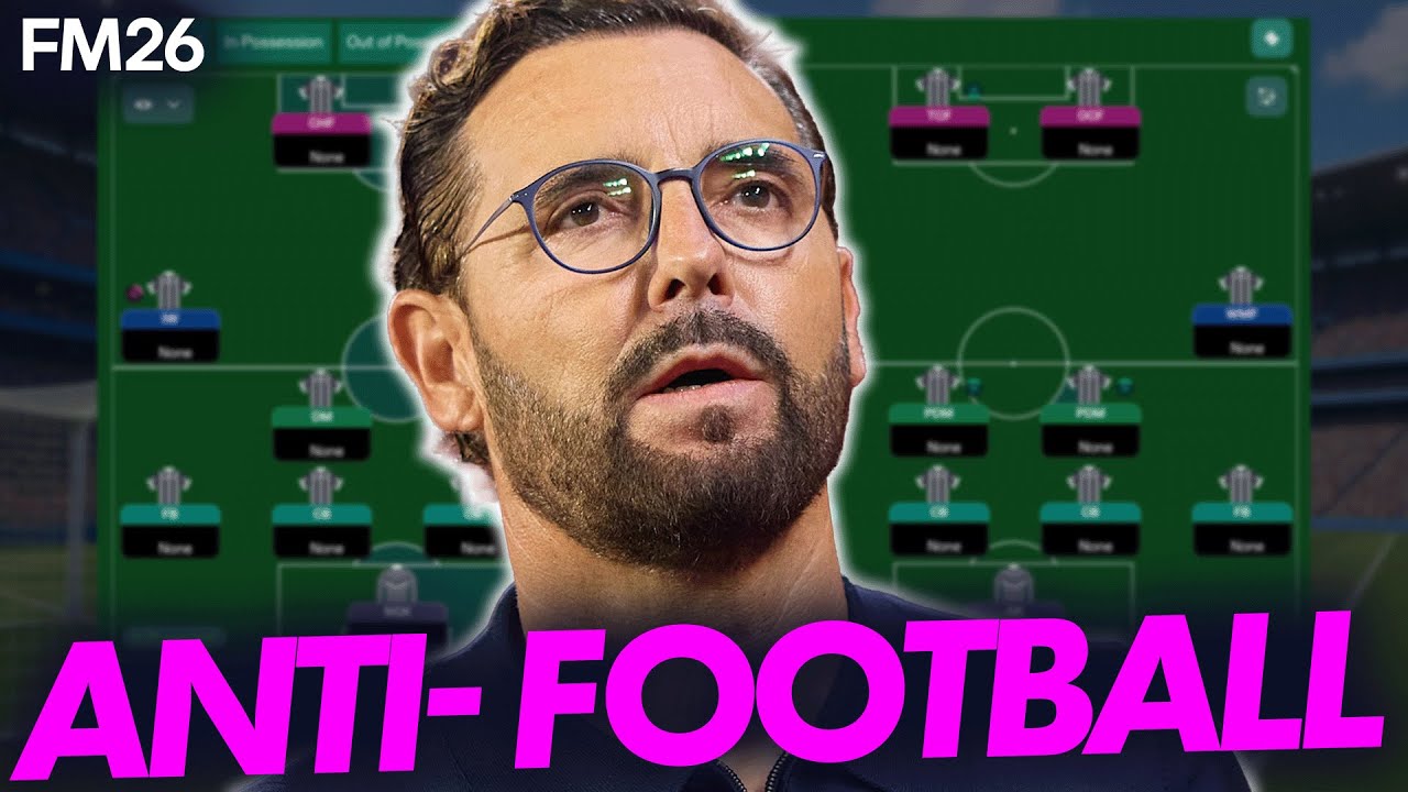 FM26 TACTIC- Jose Bordalas Anti-Football 4-4-2 tactic🔥 - YouTube