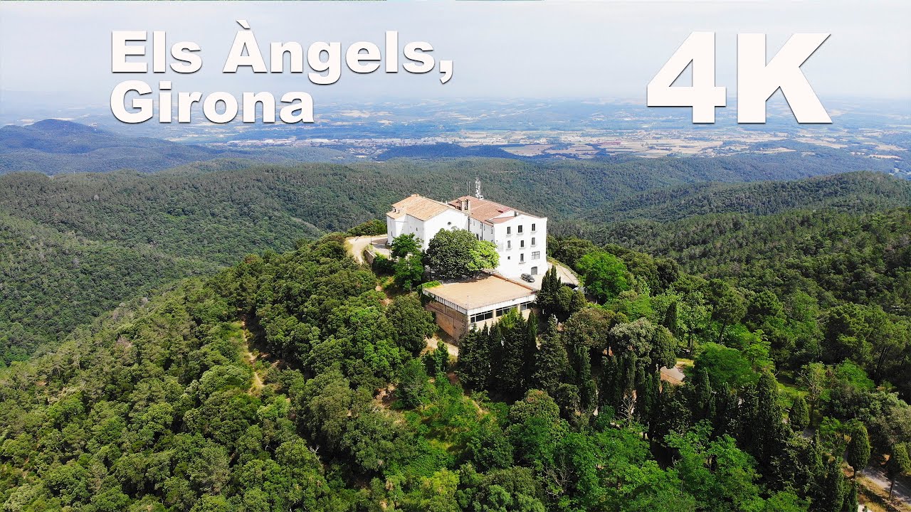 Vista Aérea Dels Àngels, Girona | Tomas con Mavic Air - Paisajes 4K ...
