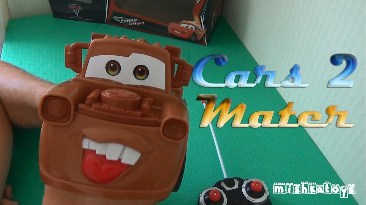 Toys Disney Pixar Cars Mater RC Radio Control Wheels Fun cars for Kids ...