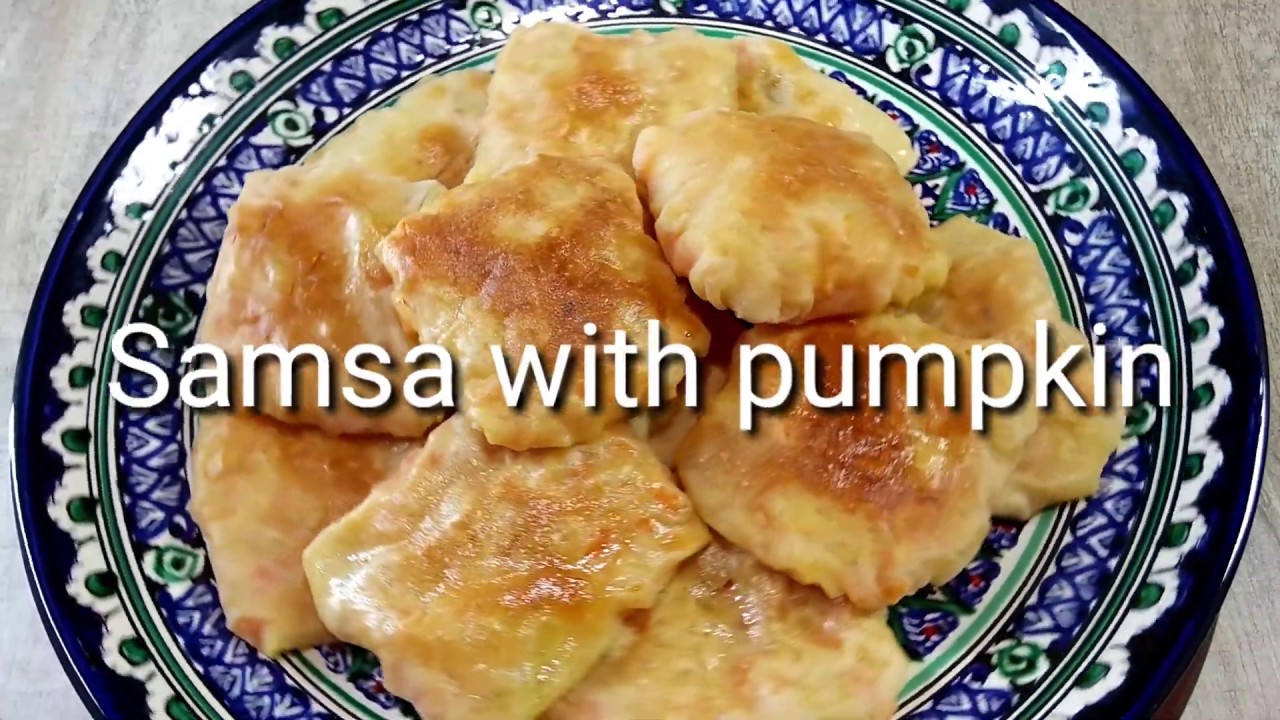 Uzbek samsa with pumpkin / Eastern cuisine - YouTube