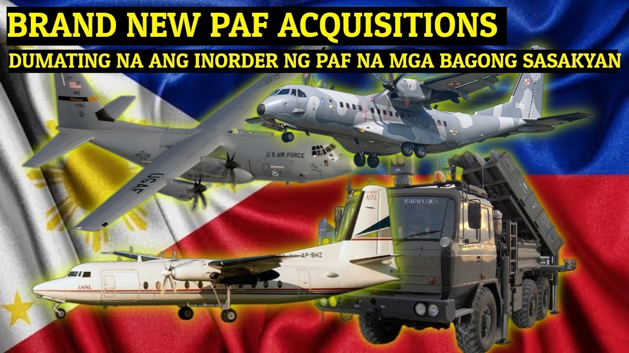 🔴 DUMATING NA ANG MGA BAGONG ASSETS NA INORDER NG PHILIPPINE AIR FORCE ...