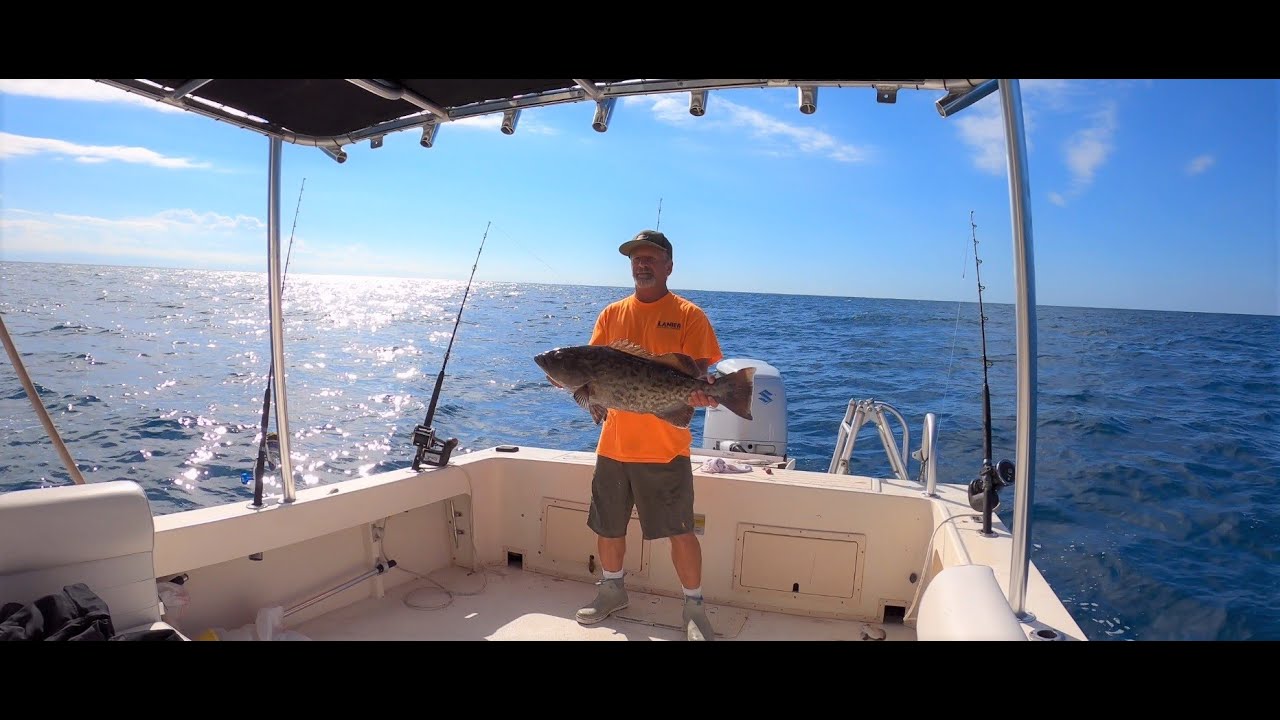 Gag Grouper Fishing Fall 2021 in North Carolina - YouTube