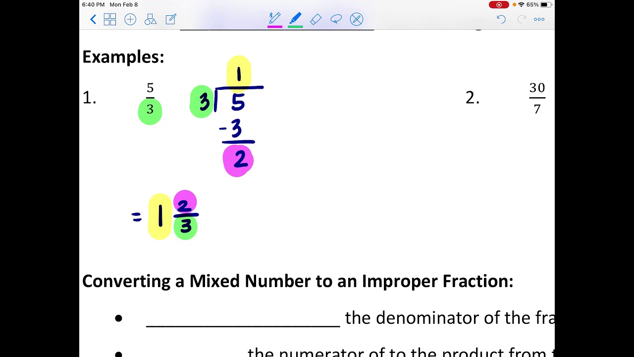 An Intro to Fractions - YouTube