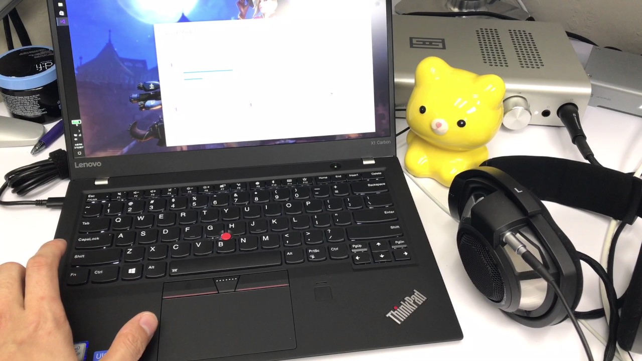 ThinkPad X1 Carbon (2017) - plays melody when pressing FN key - YouTube