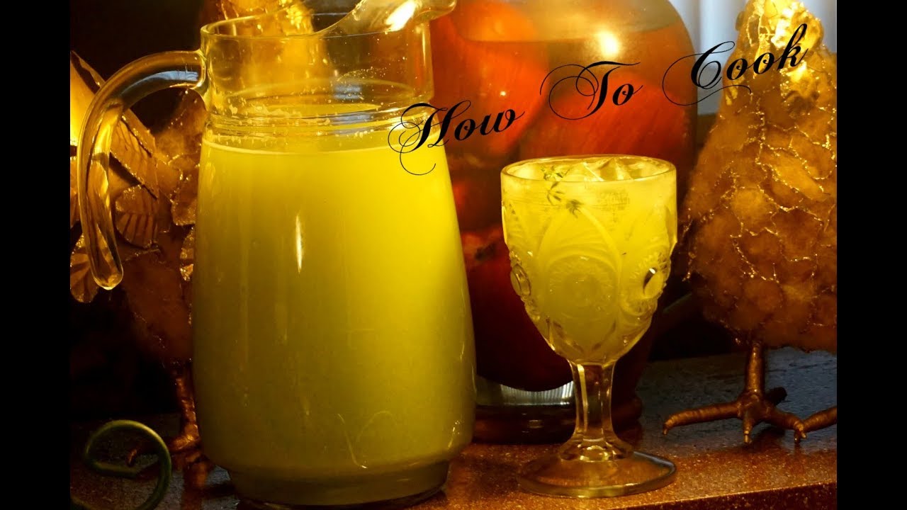 #organicfood #vegetarian #gingerjuice Home made Callaloo Ginger Juice ...