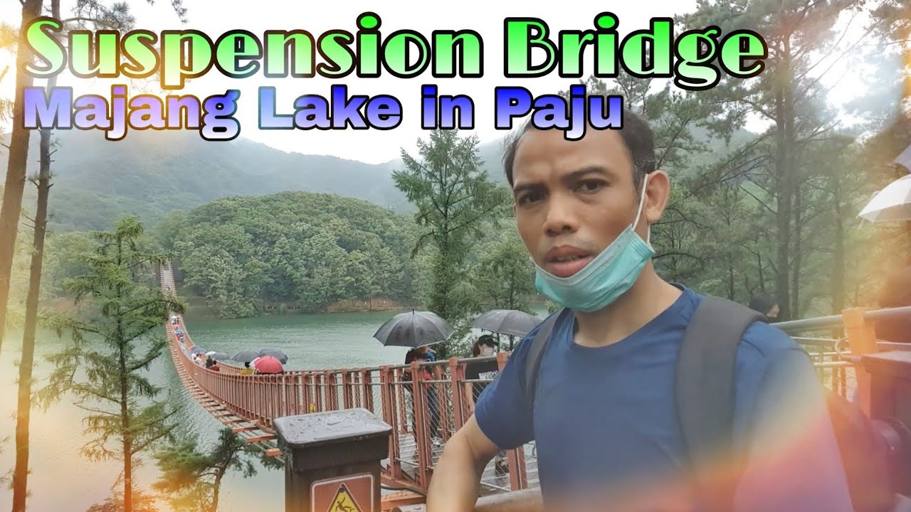 [4K] Majang Lake Suspension Bridge Paju - Korea Selatan | TKI KOREA ...