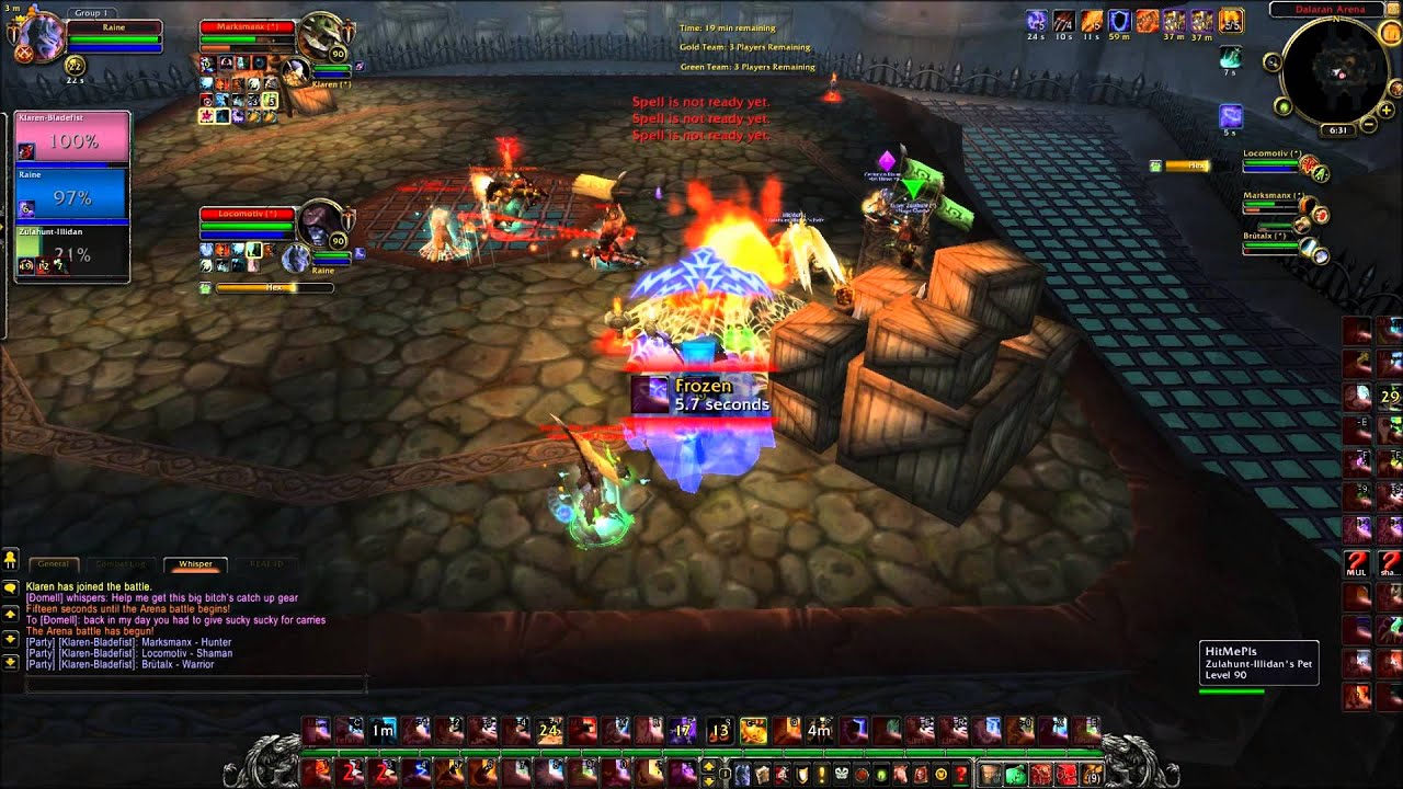 WoW 5.4 3s Beast Cleave vs KFC - YouTube