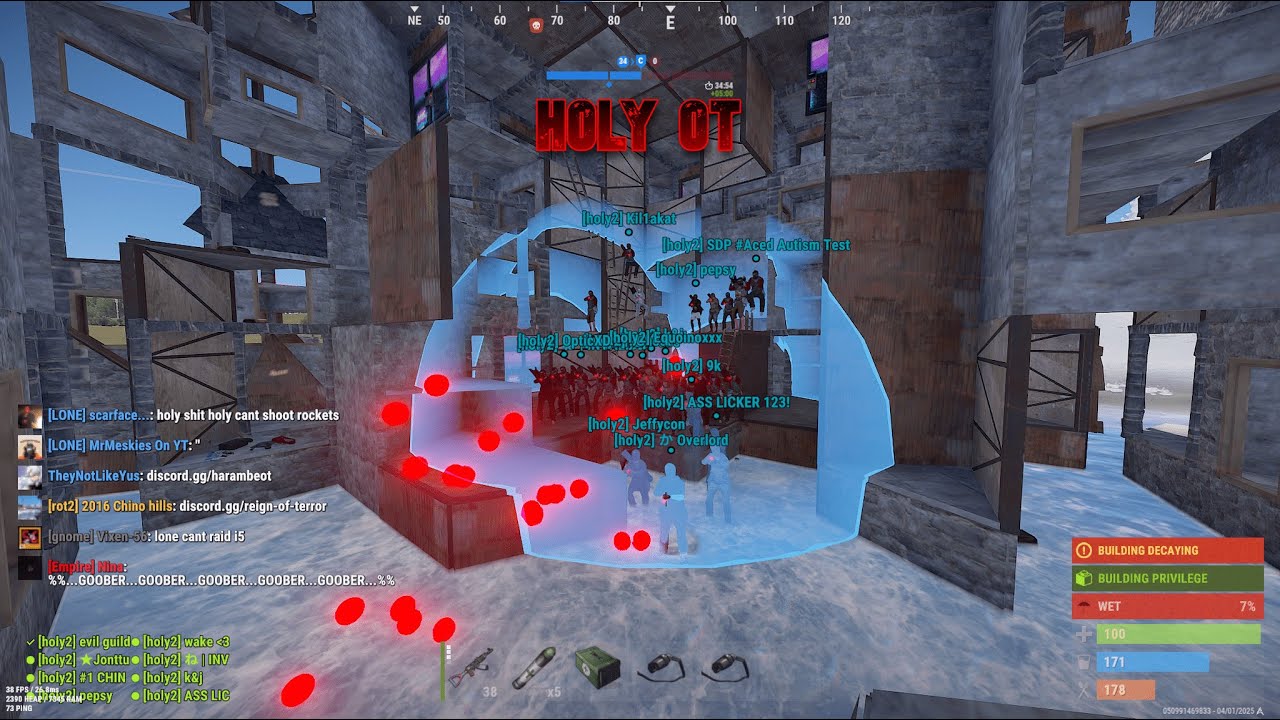 Holy Wipe Progression Atlas 5x US - Rust - YouTube