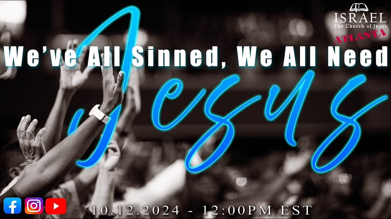 We've all Sinned & We all Need Jesus - YouTube