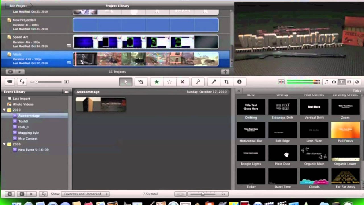 iMovie 11' Review | Overview - YouTube
