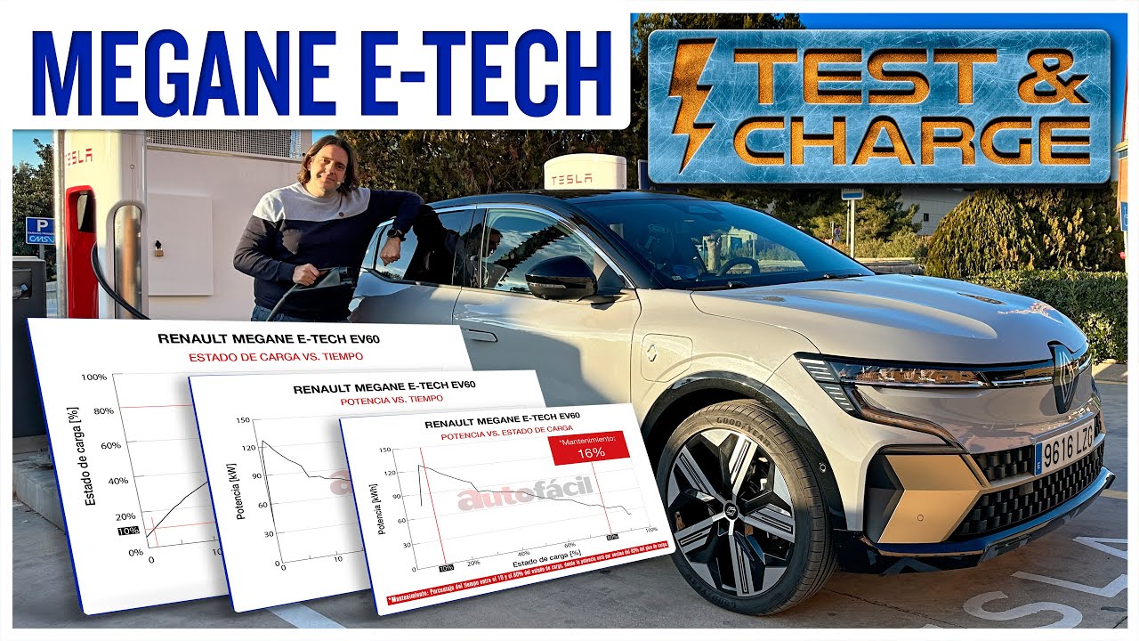 Test&Charge | Renault Mégane E-Tech EV60 - YouTube