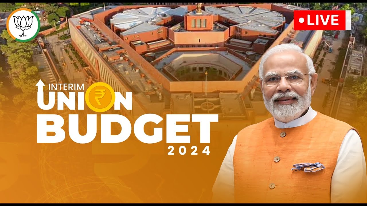 LIVE: Watch Interim Union Budget 2024 | Nirmala Sitharaman | Lok Sabha ...