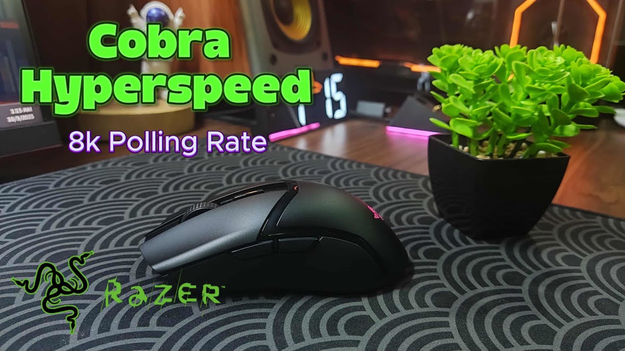 Razer Cobra Hyperspeed Unboxing + ASMR + Lofi 🌿☁️ - YouTube