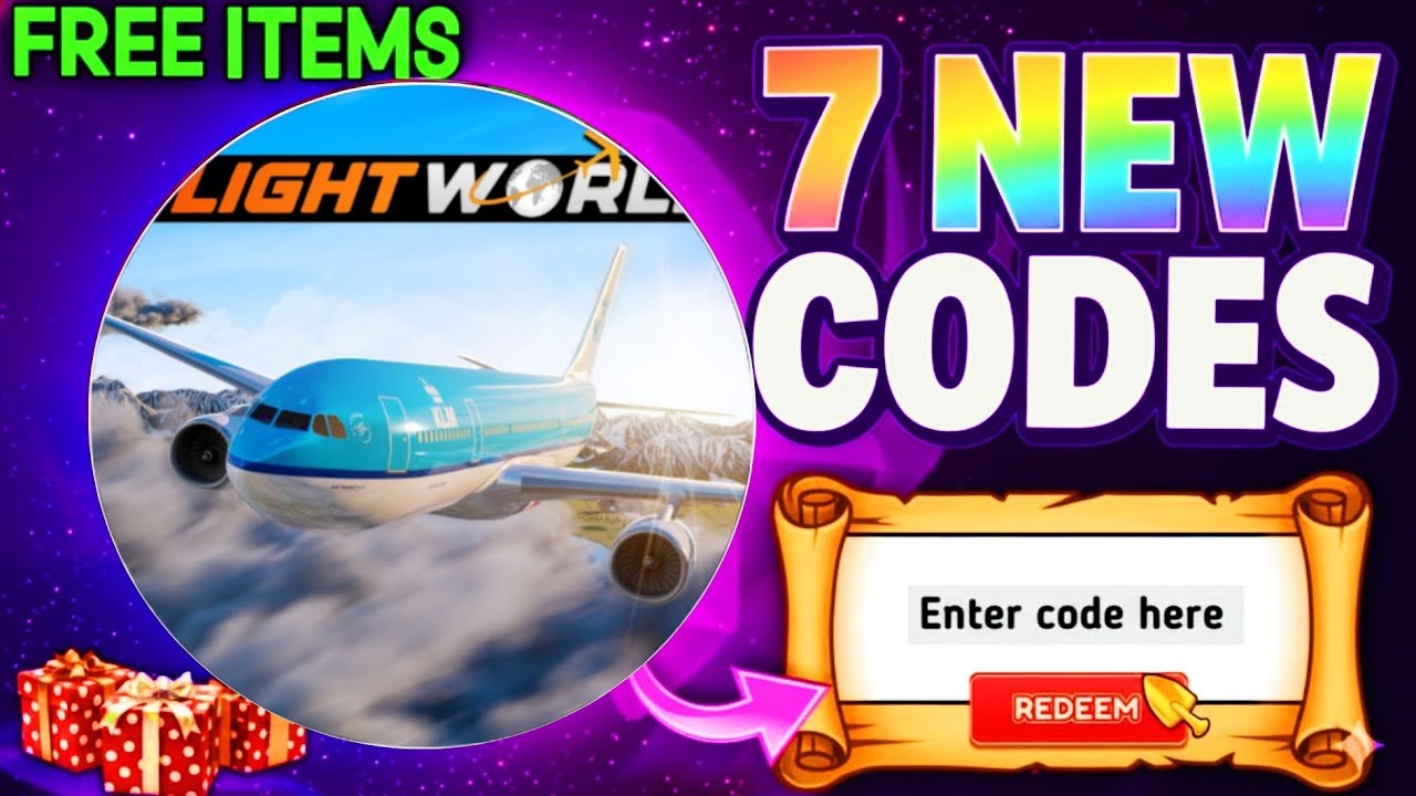 *SECRET UPDATE!* | Flight World CODES 2026 (ROBLOX Flight World) - YouTube