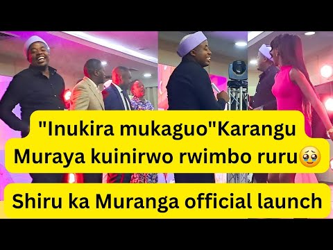 "Inukira mukaguo"Karangu Muraya kuinirwo rwimbo igongonaini ria Shiru ...