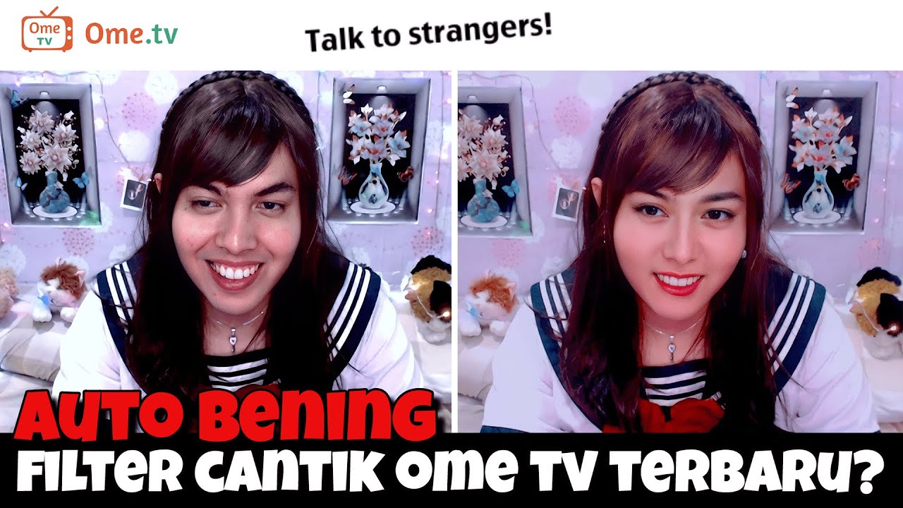 Bikin mulus pake Filter Cantik, Nyamar Jadi Cewek Cantik Jepang di ome tv - YouTube