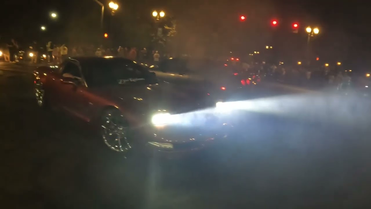 Corvette Corvette Sliding at A big Sideshow/Takeover Bay2Pdx Edition # ...