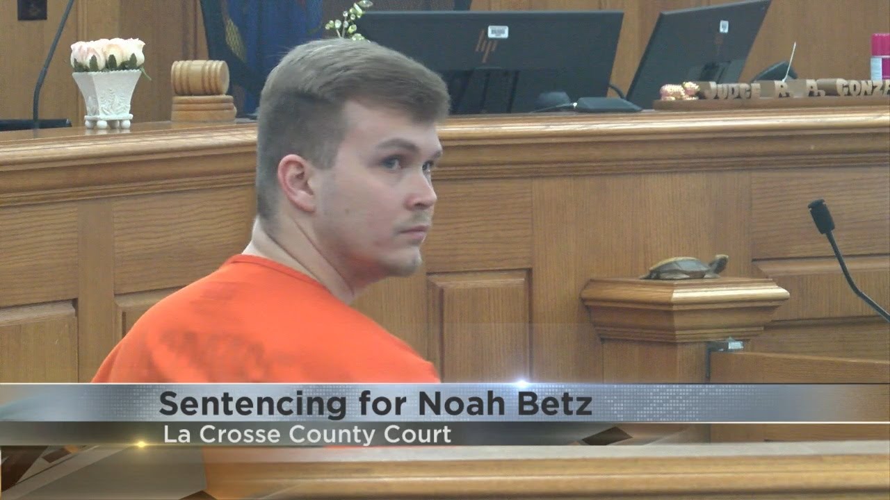 Sentencing for Noah Betz - YouTube