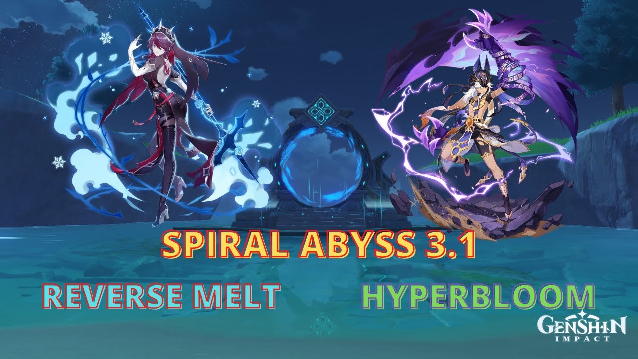 [GI] REVERSE MELT - CYNO HYPERBLOOM SPIRAL ABYSS 3.1 GAMEPLAY | GENSHIN ...