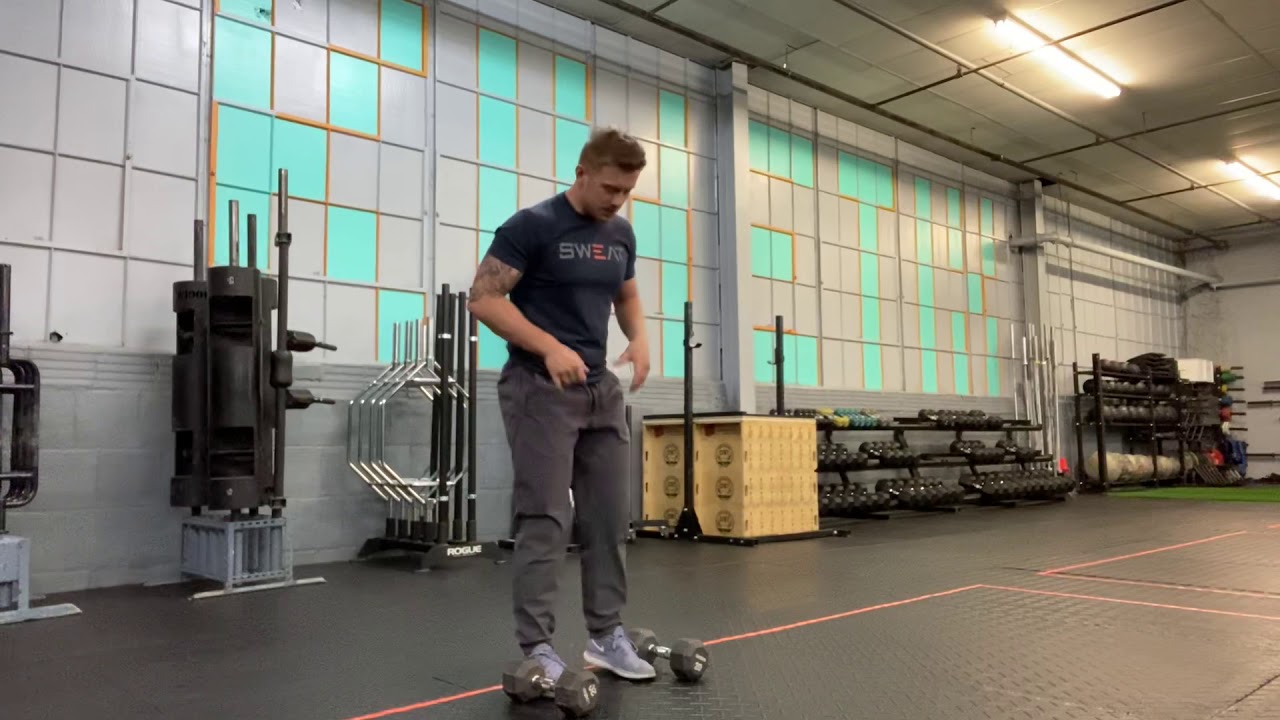 Dumbbell Muscle Clean - YouTube