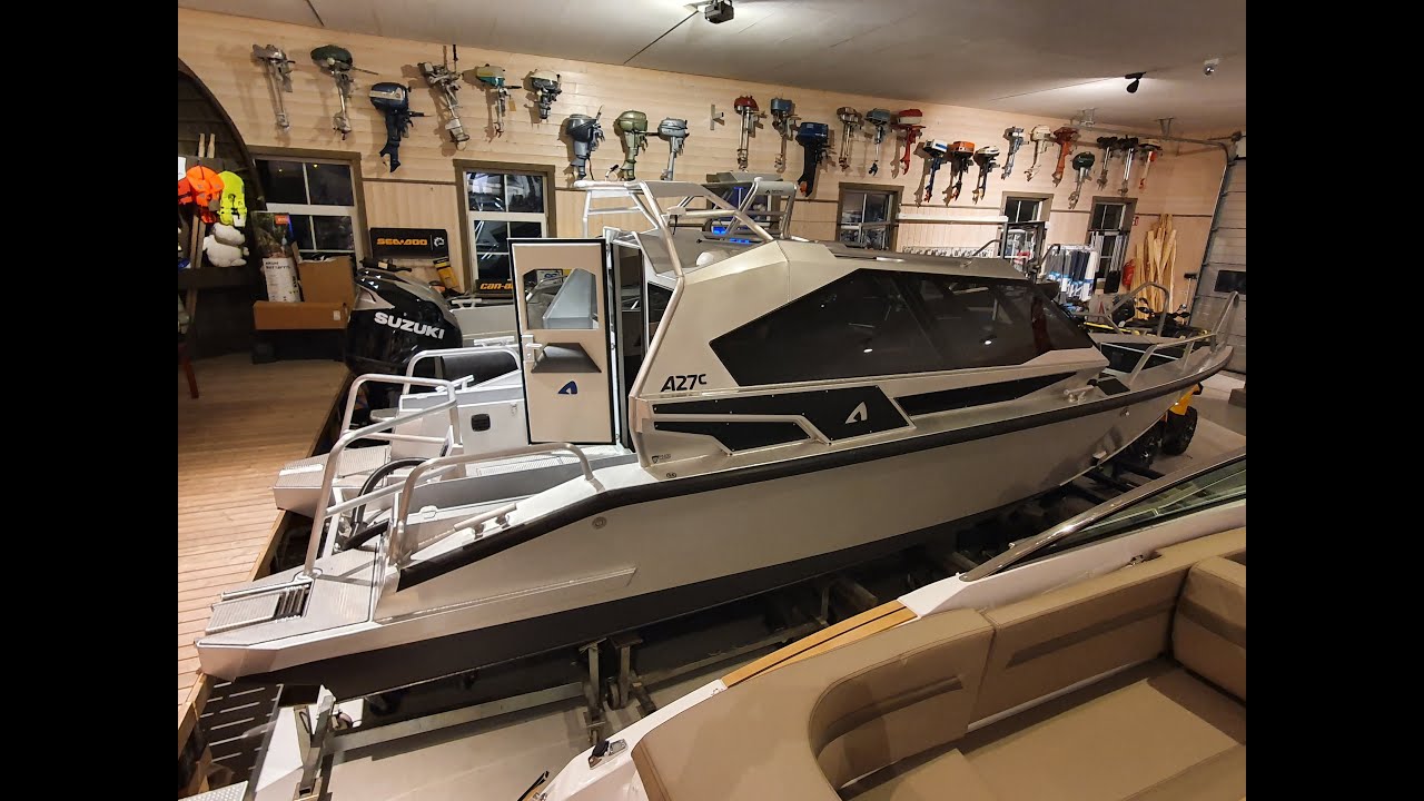 Anytec A27C - Boat tour - YouTube