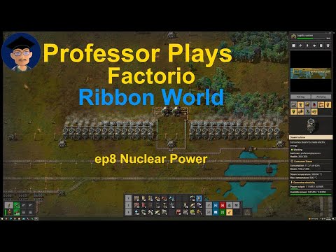 Factorio Ribbon World ep8 Nuclear Power - YouTube