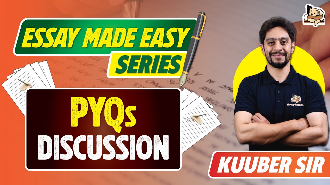 UPSC Mains Essay PYQ Discussion to Score 140+ in Essay 2024 | Sleepy Classes Mains Essay Writing ...
