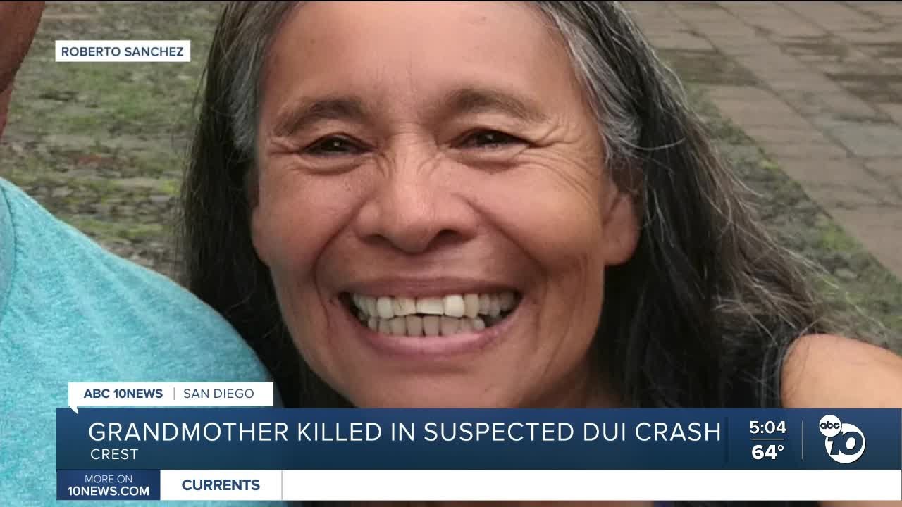 East County family mourns grandmother killed in suspected DUI crash ...