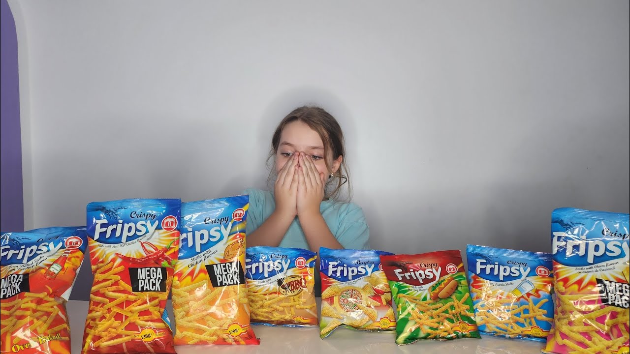 Astăzi gustam toate aromele de *FRIPSY*😋😱🍿 - YouTube