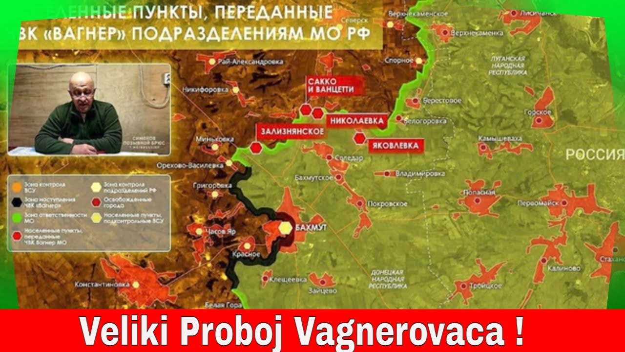 Veliki Proboj Vagnerovaca ! Rusija I Ukrajina Rat najnovije Vesti - YouTube