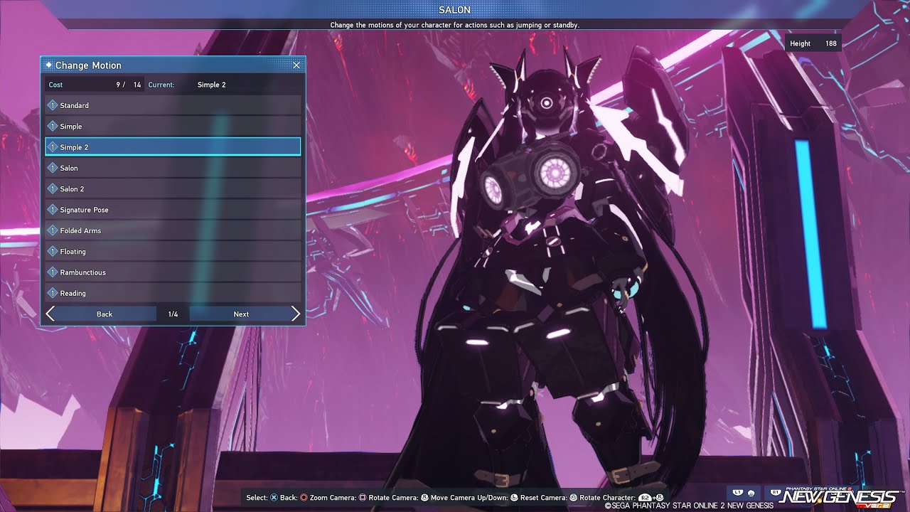 PSO2 NGS Character Creation Tutorial, Starless Empress Mia - YouTube