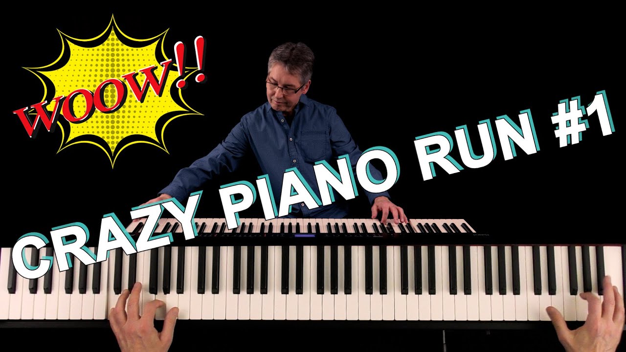 Crazy Piano Run 1 - Piano Tutorial by Michael Gundlach - YouTube