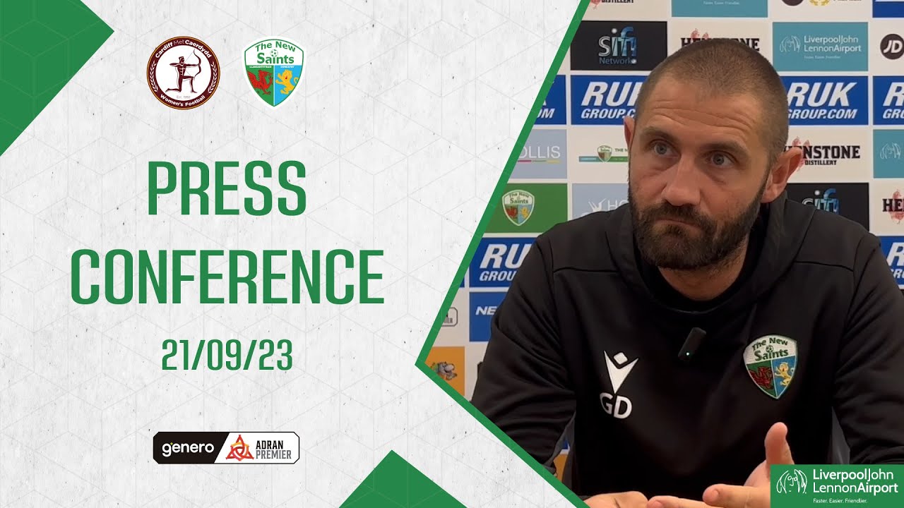 PRESS CONFERENCE | Greg Draper | Cardiff Met WFC | 21/09/23 - YouTube