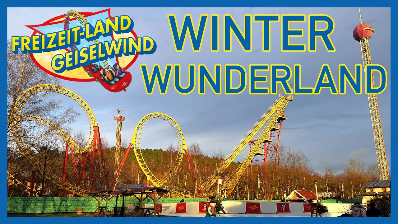 Winterwunderland im Freizeitland Geiselwind. - YouTube