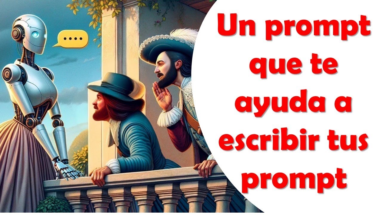 Un prompt que te ayuda a escribir tu prompt - YouTube