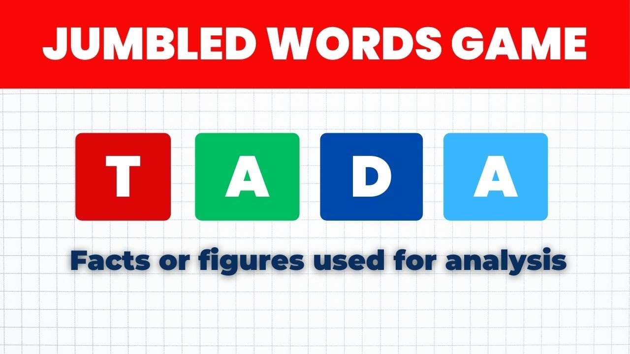 Quiz Game - 4 Letters IELTS Jumbled Words - Anagram Solver - YouTube