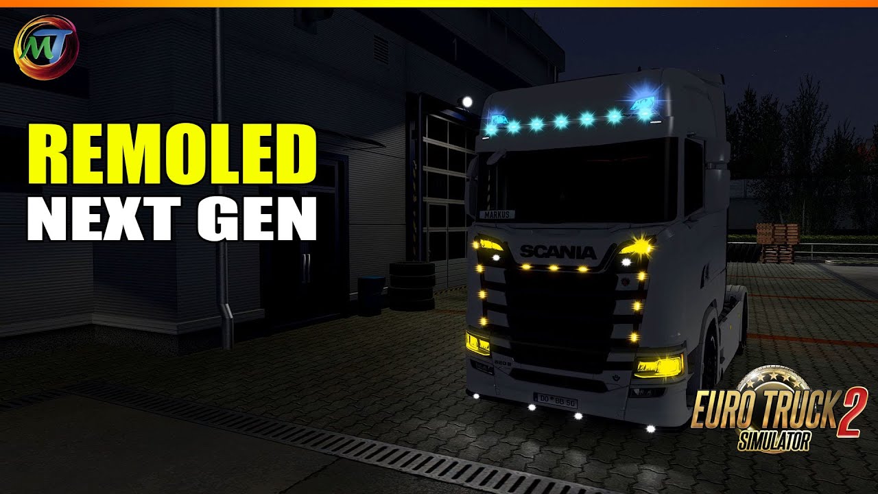 ETS2 MODS - Remoled Next Gen v1.8.4 [ETS2 1.37] - YouTube