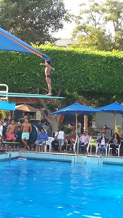 Back dive tuck 3m 201C Tameem tantawy - YouTube