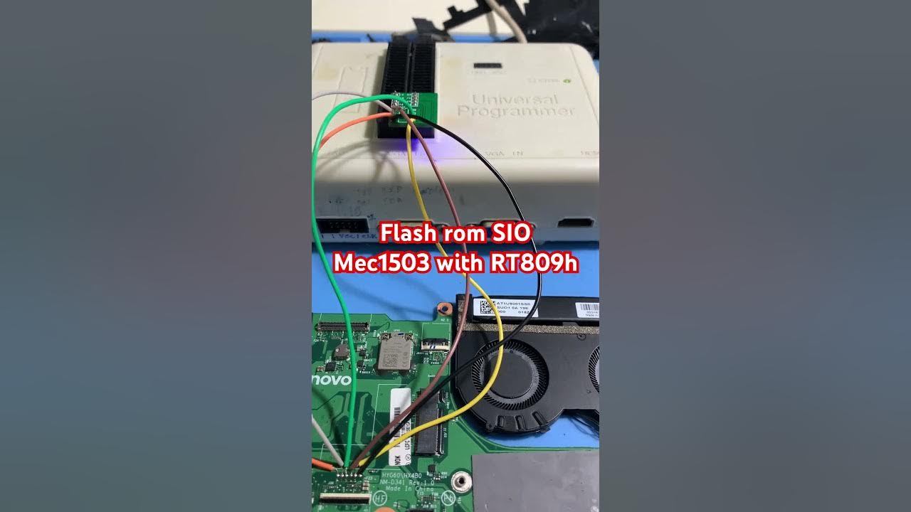 Flash rom SIO Mec1503 With RT809h - YouTube