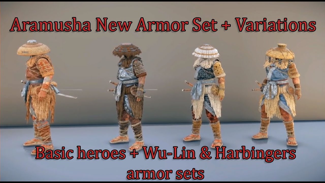 For Honor — Season 15 — New Armor Sets + Aramusha Cosplay from Ghost of ...