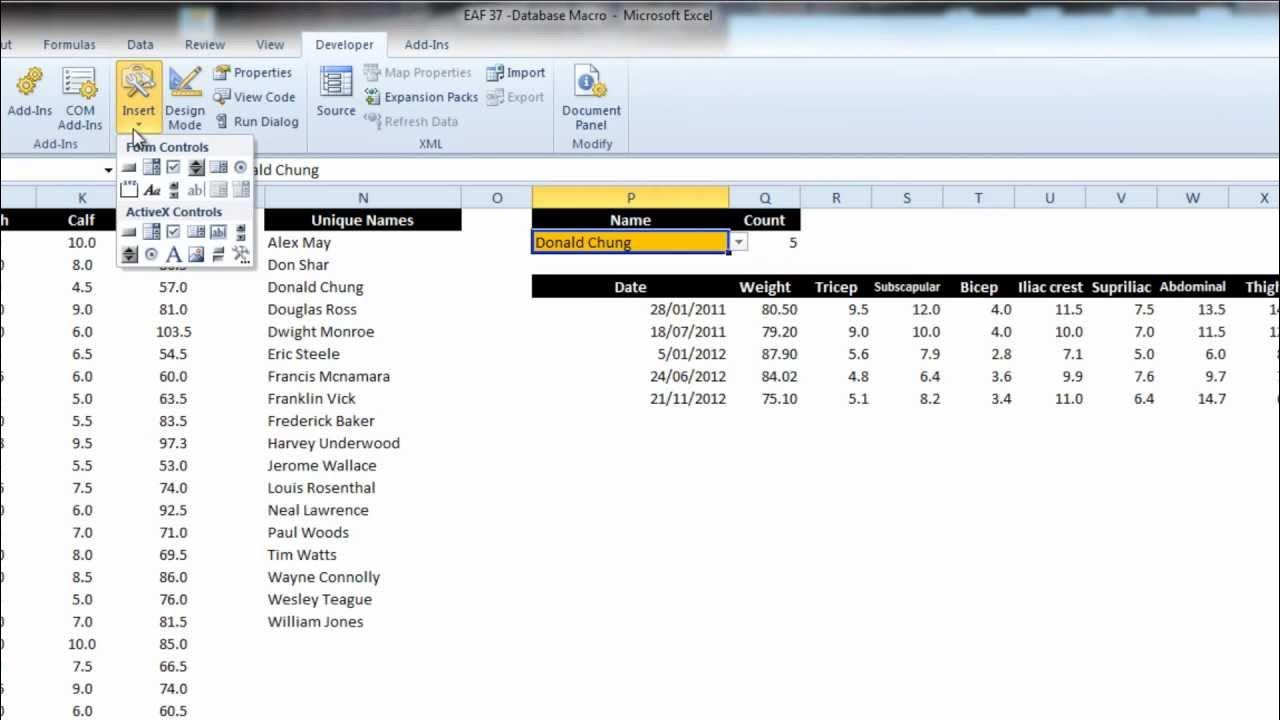 EAF #37 - Excel VBA Loop to Find Records Matching Search Criteria - YouTube