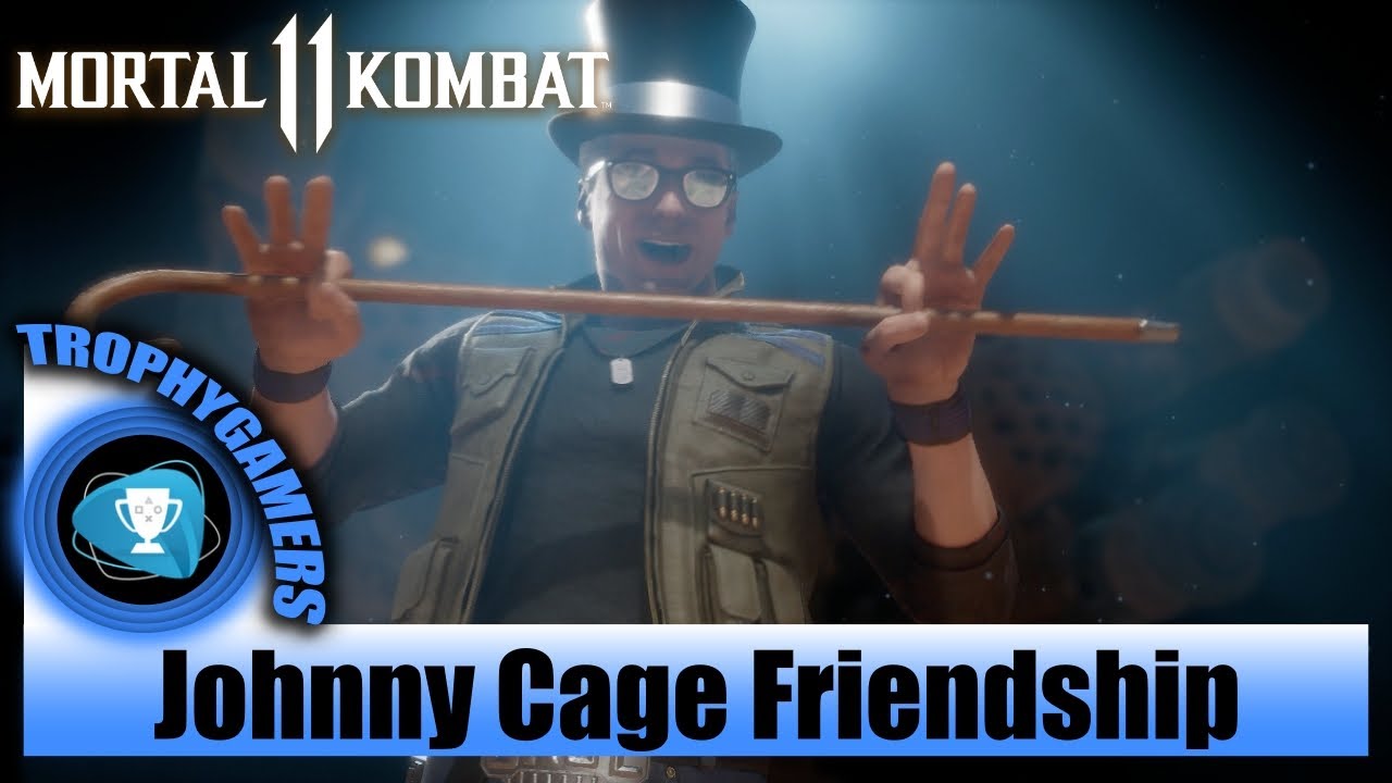 Mortal Kombat 11 Johnny Cage Friendship - YouTube