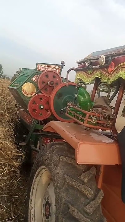 Refueling the tractor during work - YouTube